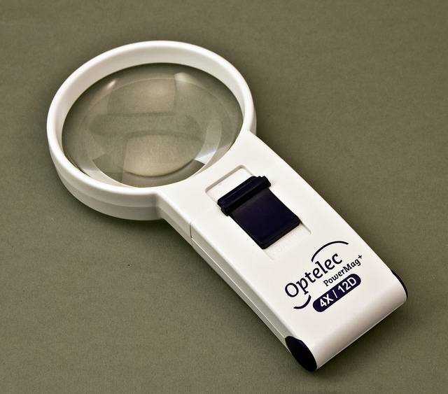 Optelec PowerMag Best Handheld Magnifier For Low Vision Ships Free Optelec PowerMag Best Handheld Magnifier For Low Vision Ships Free